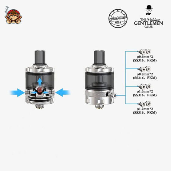 Bishop MTL RTA - The Vaping Gentlemen Club & Ambition Mods - TiSvapo.it