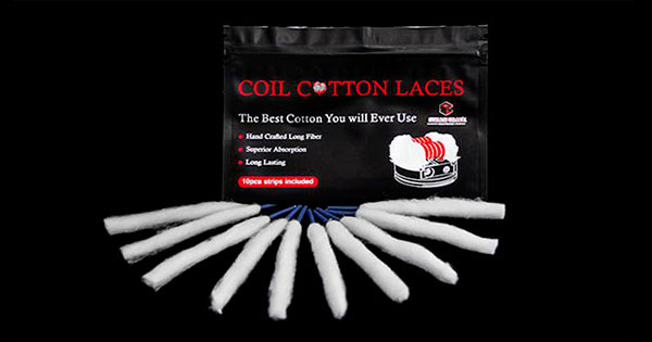 Coil Cotton Laces - Steam Crave - TiSvapo.it