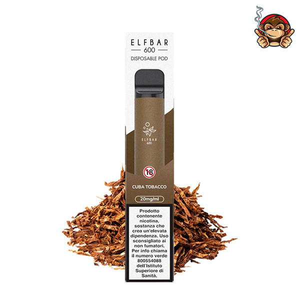 Cuba Tobacco Elfbar Usa e Getta | TiSvapo.it