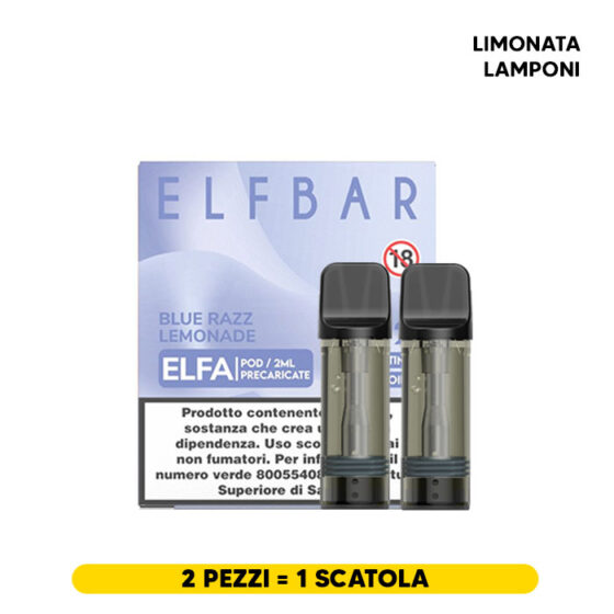 Elf Bar Blue Razz Lemonade Pod Mod | TiSvapo.it