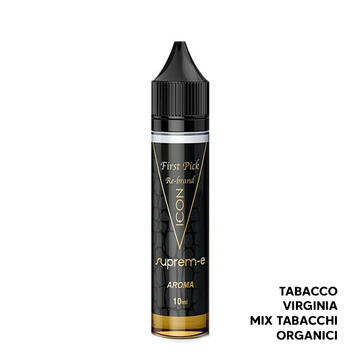 First Pick Re-brand Icon Suprem-e Aroma Mini Shot 10+10 | TiSvapo.it